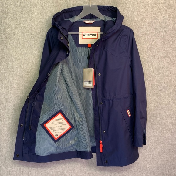 Hunter | Jackets & Coats | Hunter Adela Classic Midnight Blue ...